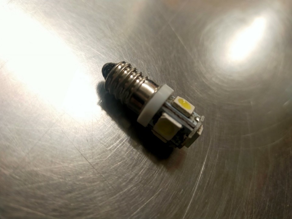 MGB MGC MIDGET E10 SMD MES LED Bulb x4 Instrument/Dash Upgrade Set ...