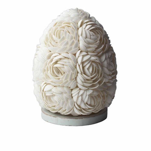 Boho Sea Shell Lamp - Rose Oval - 15cm Handmade Bali | eBay