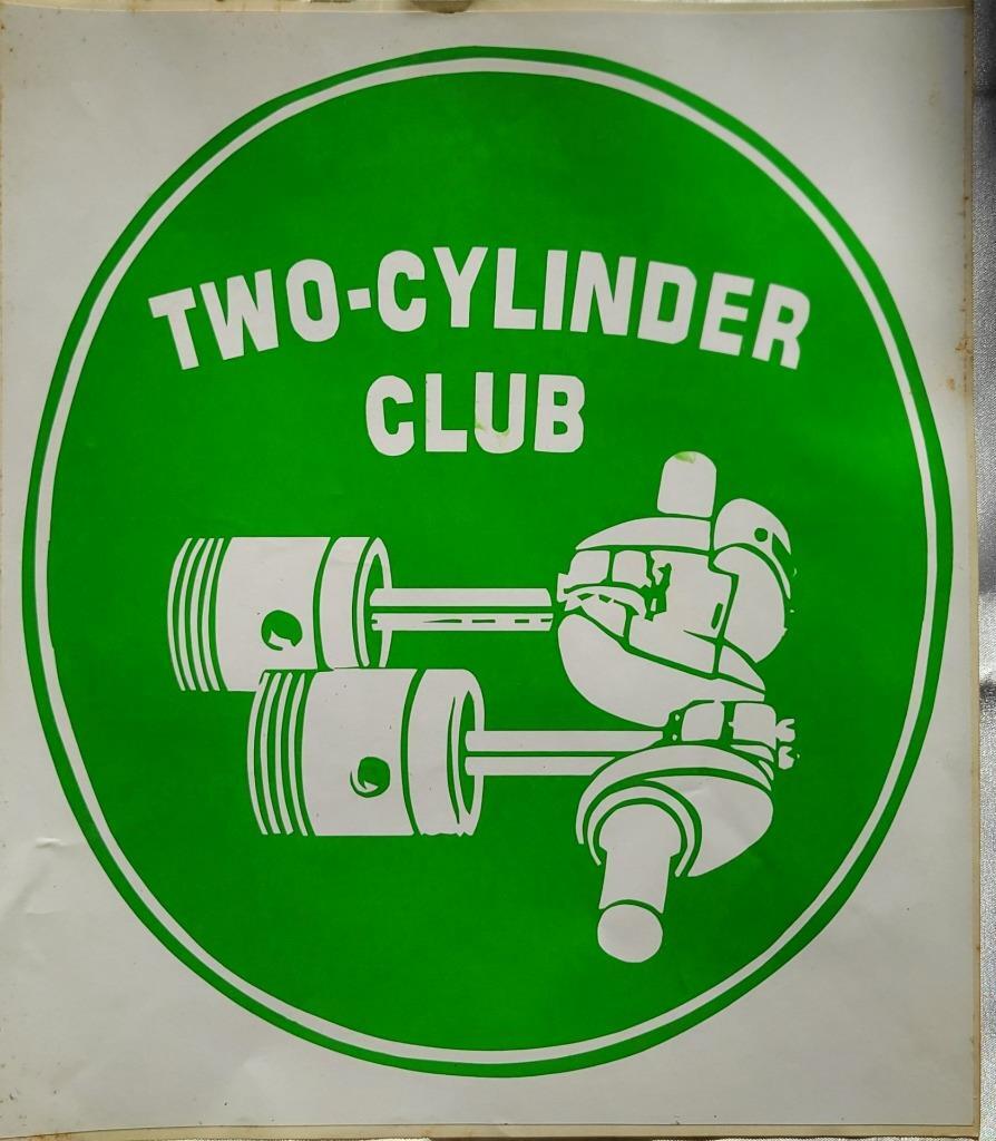 Vintage Large John Deere Two Cylinder Club Sticker 14x12 NOS Rare | eBay