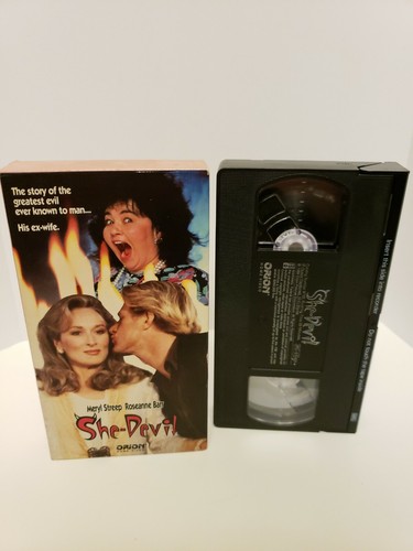 She-Devil VHS Movie Film 1989 Meryl Streep & Roseanne Barr, Orion Home Video | eBay