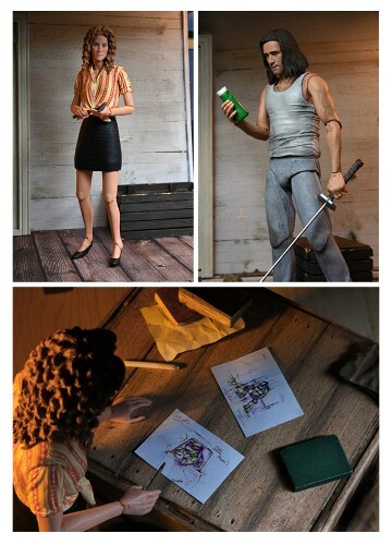 NECA TMNT 1990 Casey Jones & April O'Neil Farm 2 Pack Action Figures ...