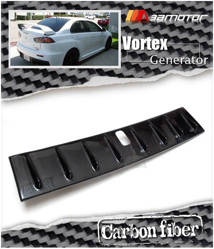 Shark Fin Carbon Fibre Vortex Generator fits Evolution X EVO w/ GPS ...