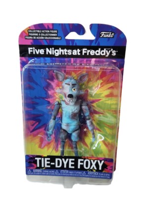 Five Nights at Freddy's Tie-Dye Foxy Action Figure 5in FNAF | eBay