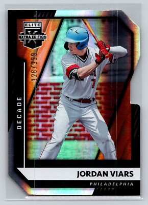 2021 Panini Elite Extra Edition Decade #84 Jordan Viars Refractor /999 ...