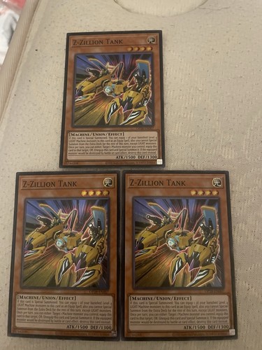 3x Z Zillion Tank Super Rare Op28! Near Mint Condition | eBay