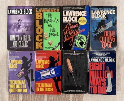 Lot of 8 Paperbacks by Lawrence Block, Eight Million Ways to Die | eBay