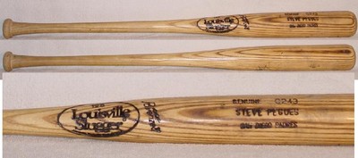 STEVE Pegues Louisville Slugger Game Used & SIGNED Bat San Diego Padres ...