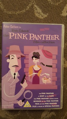 THE PINK PANTHER FILM COLLECTION DVD PETER SELLERS 5 FILMS AND 6 ...