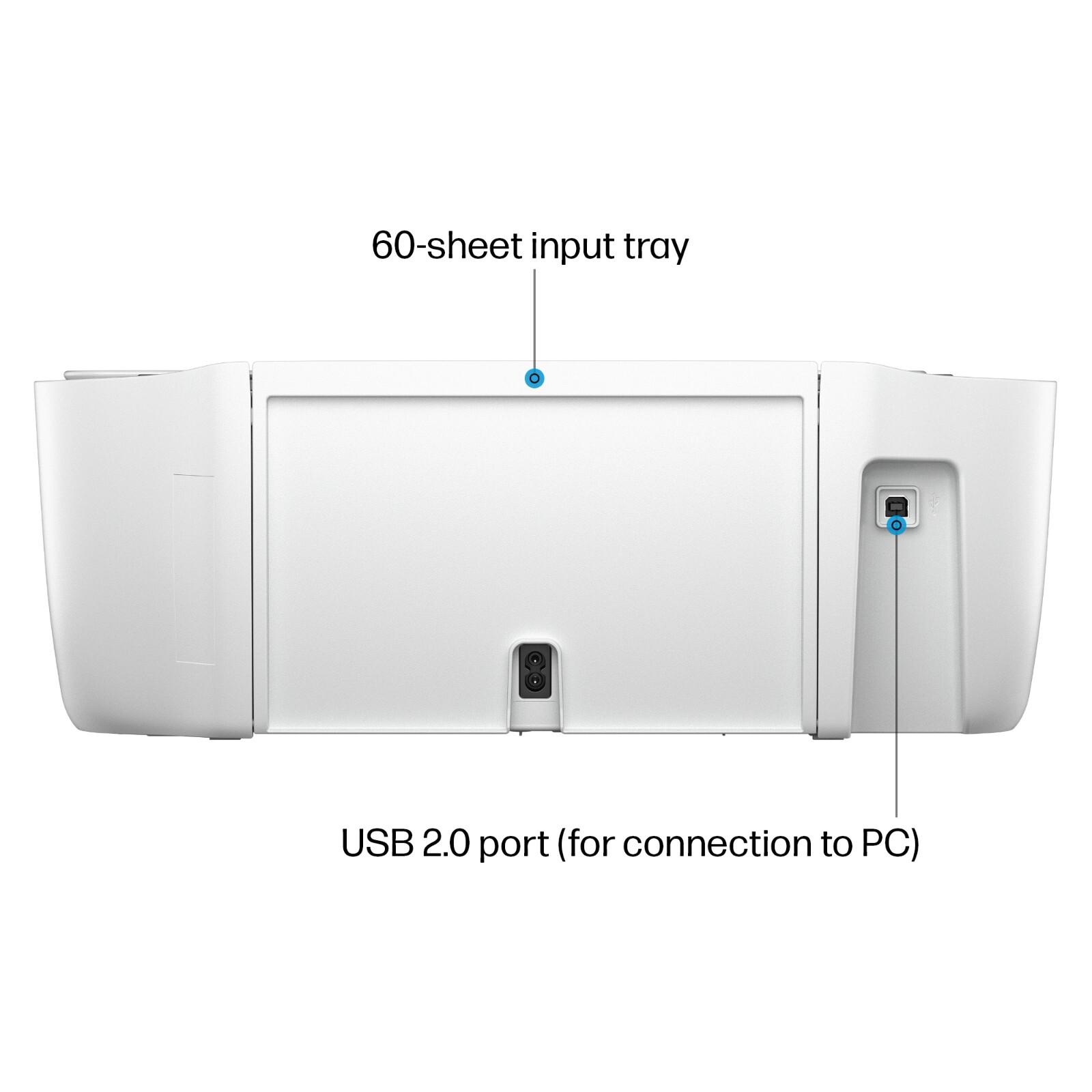 HP DeskJet 2852e Wireless All-in-One Color Inkjet Printer, Scanner ...