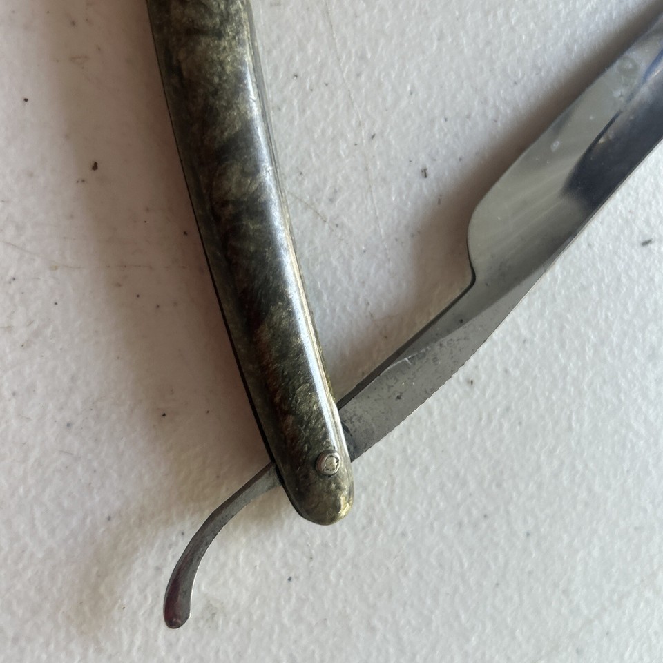 Vtg Case Brothers Straight Razor Little Valley NY | eBay