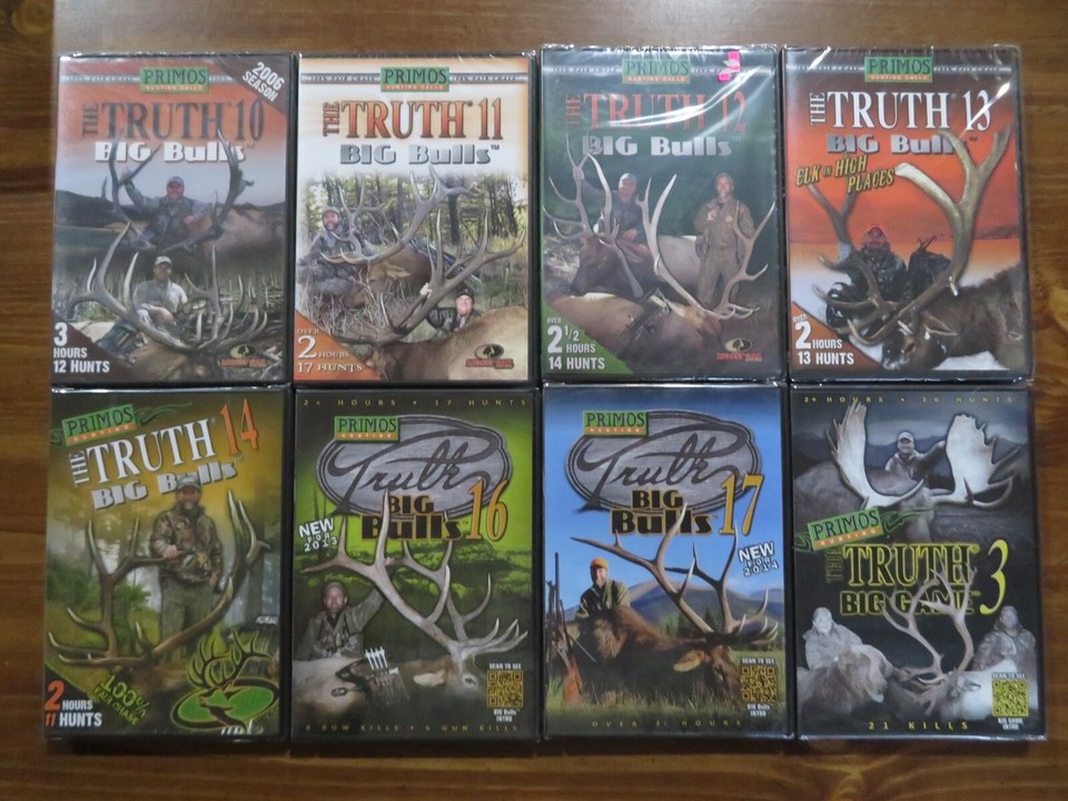 NEW HUNTING DVDs; 125+ Titles to Choose From. You Pick. DEER. BIG GAME ...