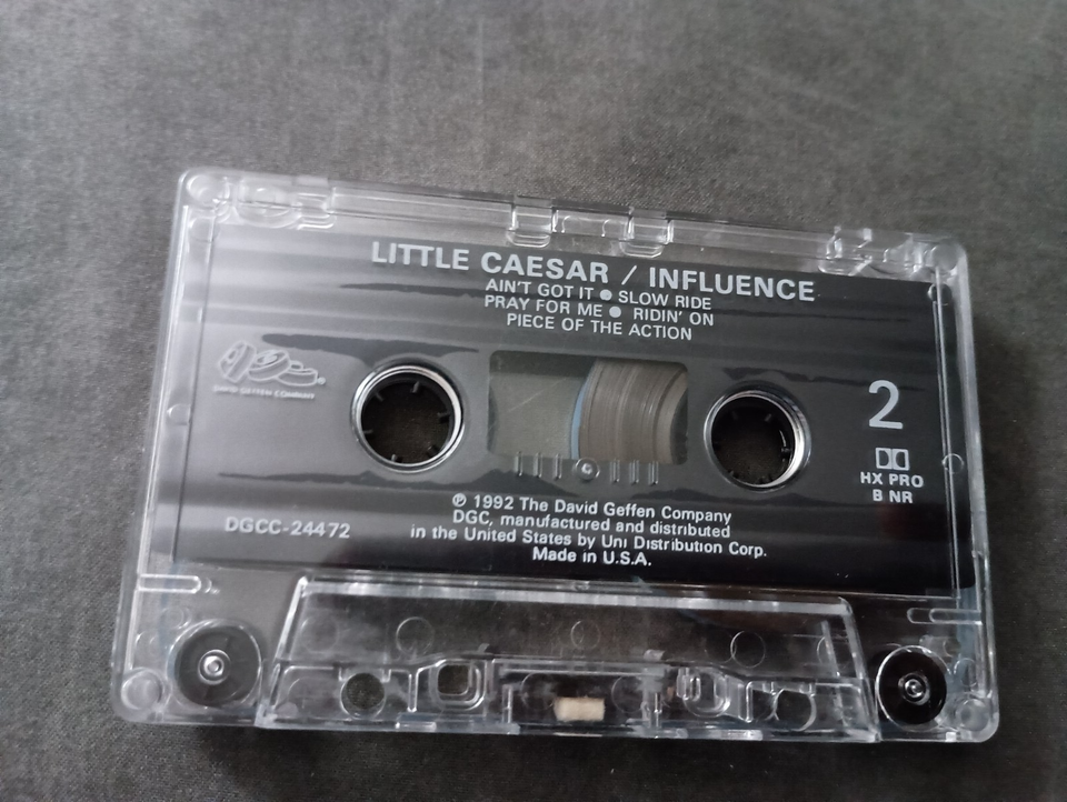 Little Caesar "Influence" Cassette Tape Hard Rock | eBay