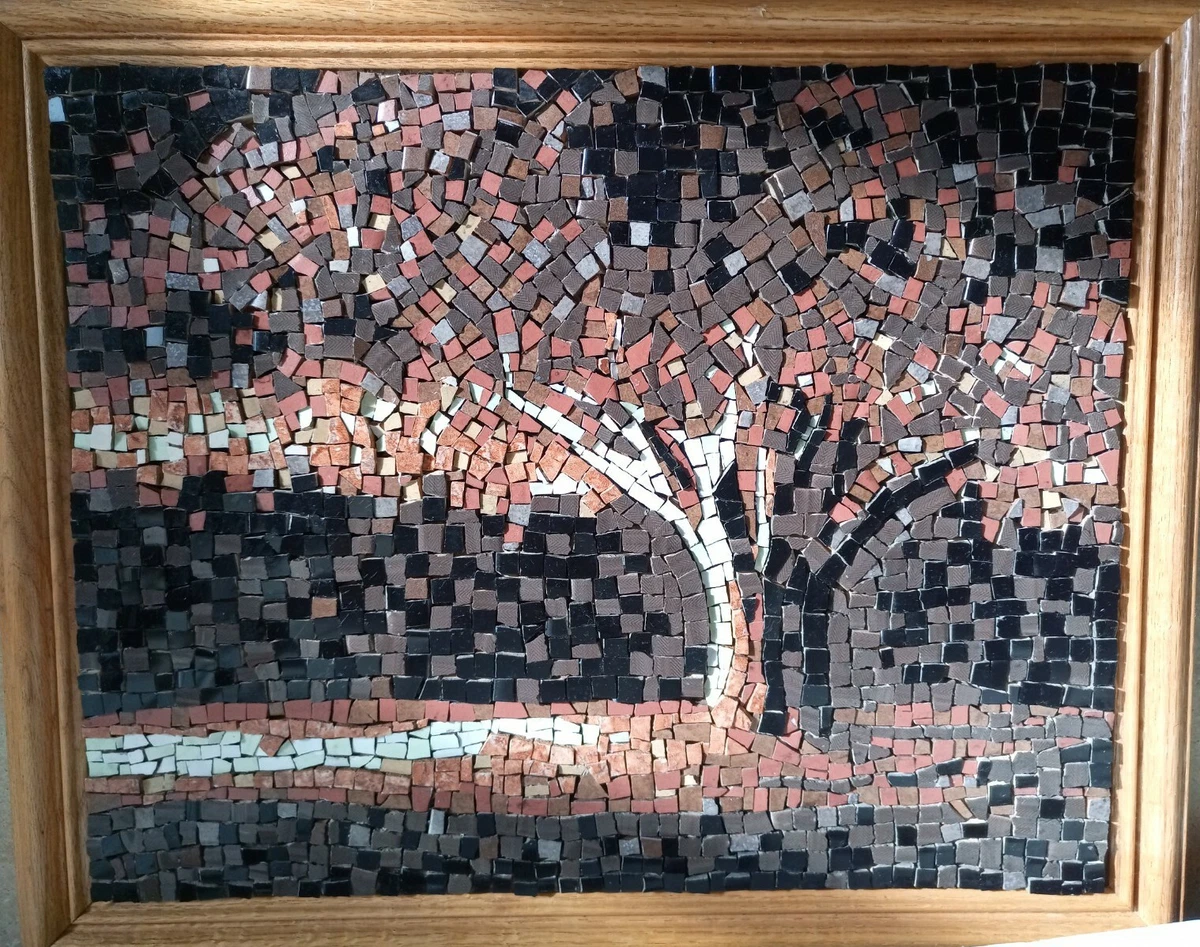 Mosaic Trees Paintings