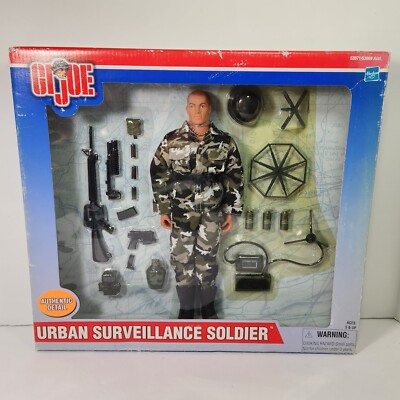 GI Joe Urban Surveillance Soldier 12" Figure Military Accessories ...