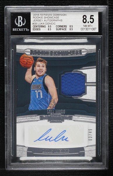 2018-19 Panini Dominion - Rookie Showcase Jersey Autos #RS-LDC Dallas ...