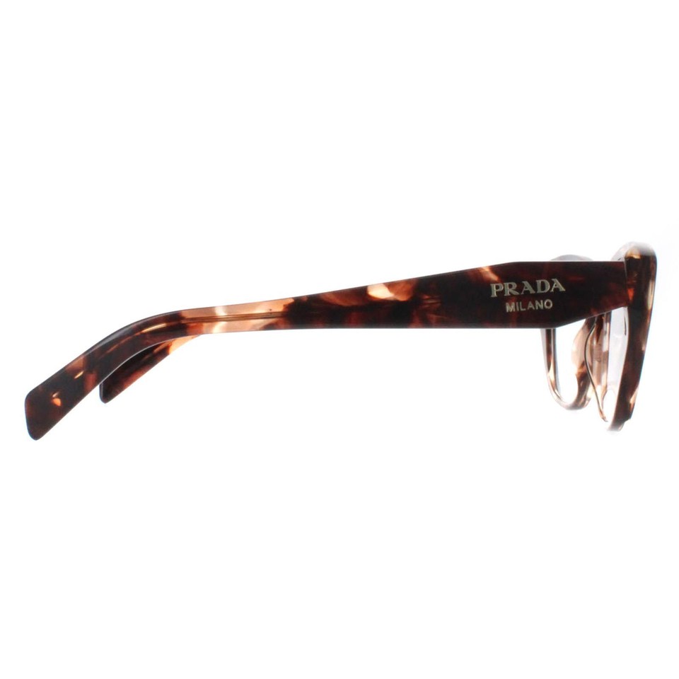 Prada Eyeglasses PR19WV 07R1O1 Caramel Tortoise Women | eBay