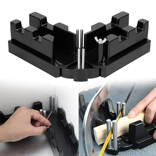 2-in-1 Mitre Measuring Angle Cutting Tool Sawing Protractor Woodworking ...