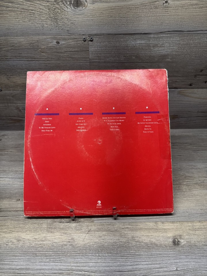 TIMBIRICHE VIII IX Vinyl Lp 2 Latin Pop White Records Gatefold 1988 ...