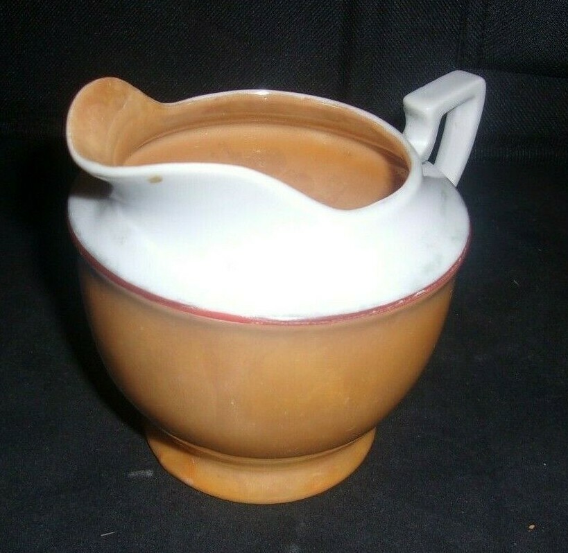 ANTIQUE Luster ware Creamer Made In Germany 3 1/2" Tall | eBay