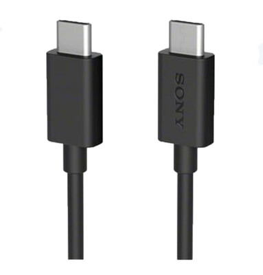Sony UCB24 USB-C to Type C Data Charging Cable for Xperia L4, 5, L3 ...