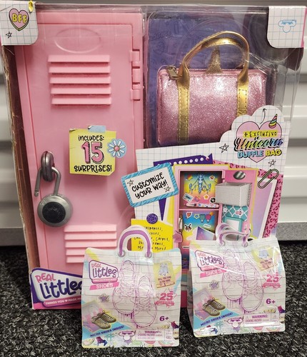 REAL LITTLES Locker! with 15 Stationary Surprises New In Box | eBay