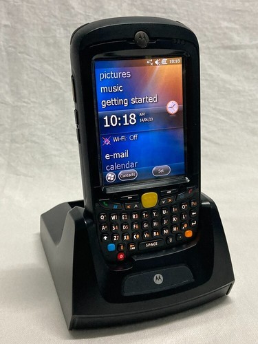 Symbol MC55 Zebra MC5590 Alpha mobile 1D barcode scanner WM6.5 + cradle ...