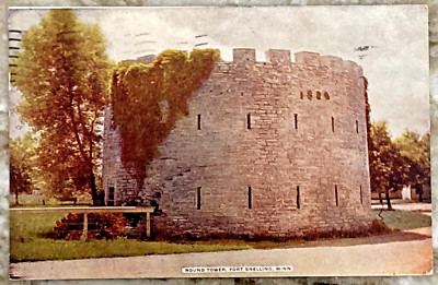 Round Tower Fort Snelling St. Paul Minnesota 1909 DB Postcard 3592 ...