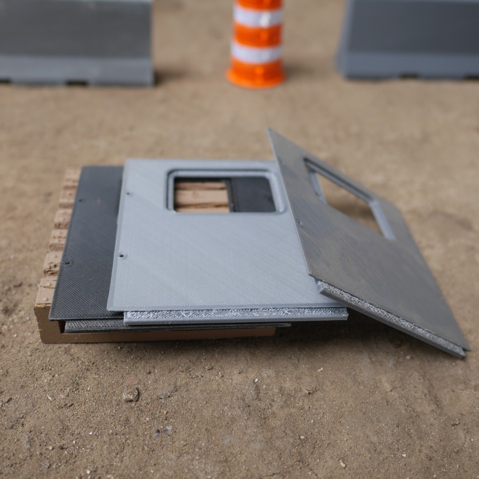 Tamiya King Grand Hauler Day Cab Conversion Back Panel Hatch clear ...