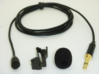 Lavalier Lapel Microphone Toa Body Pack Transmitter Slim 3.5mm Mono ...