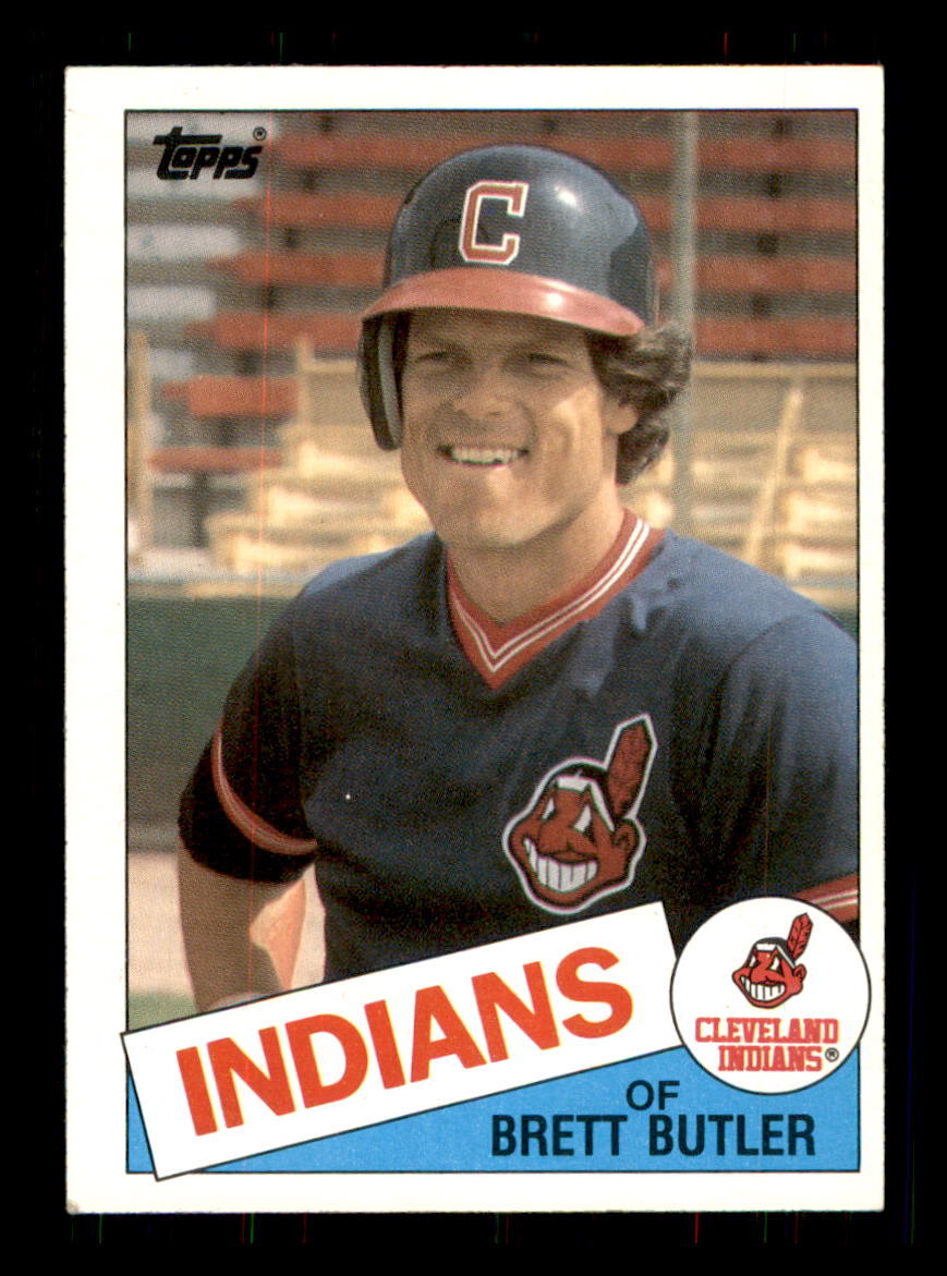 1985 Baseball 1985 Topps Brett Butler Cleveland Indians #637 1 | eBay