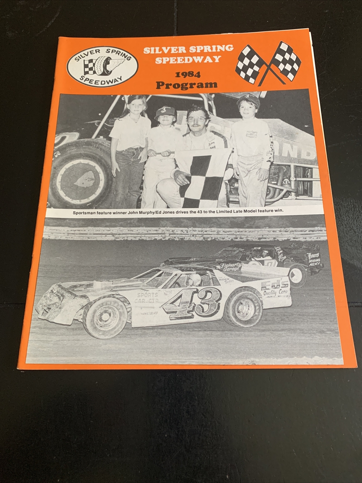 Silver Spring Speedway Program Vintage PA Racing Magazine 1984 | eBay