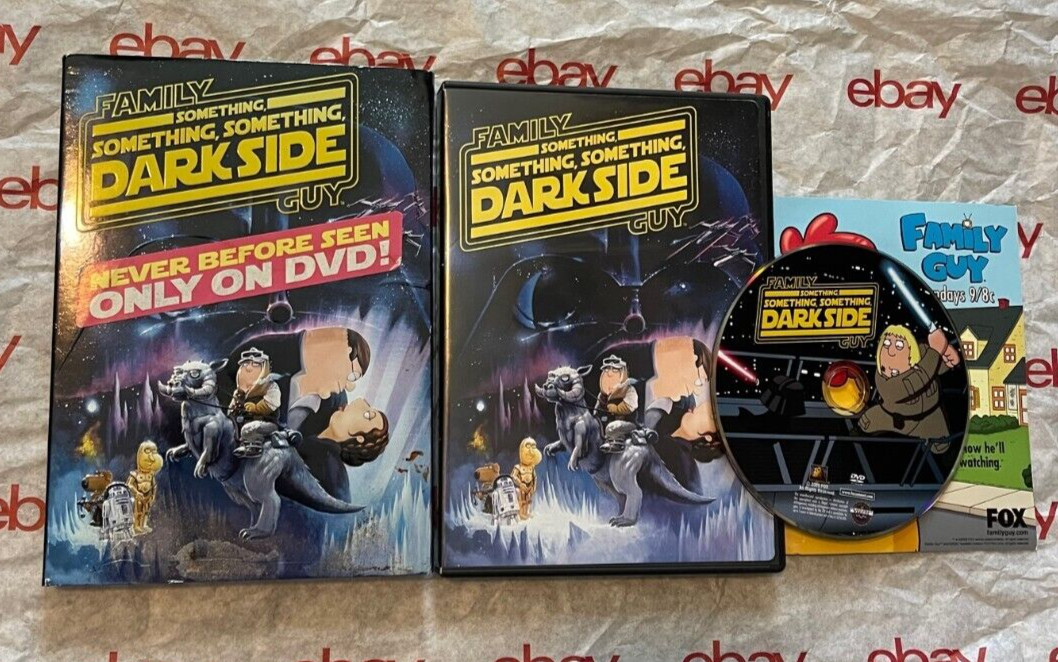 Family Guy Something Something Something Dark Side Dvd Cover