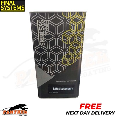 1x FINAL SYSTEMS BASECOAT THINNER – 5ltr | eBay UK