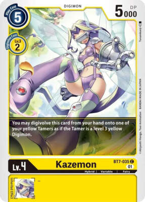 Kazemon BT7-035 C Next Adventure Digimon TCG | eBay