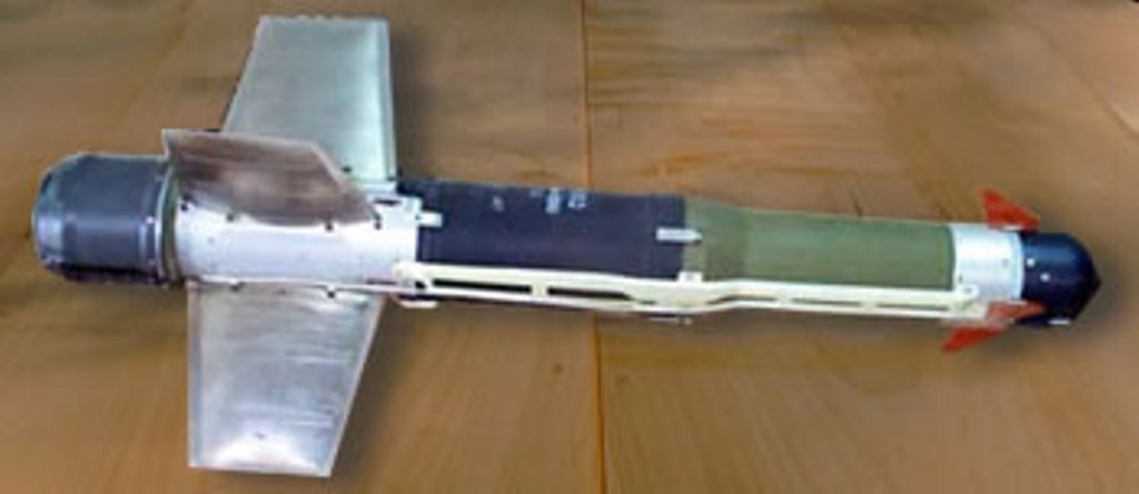 AT-5 Spandrel Missile AT5 Desktop Kiln Dry Wood Model Large Free ...
