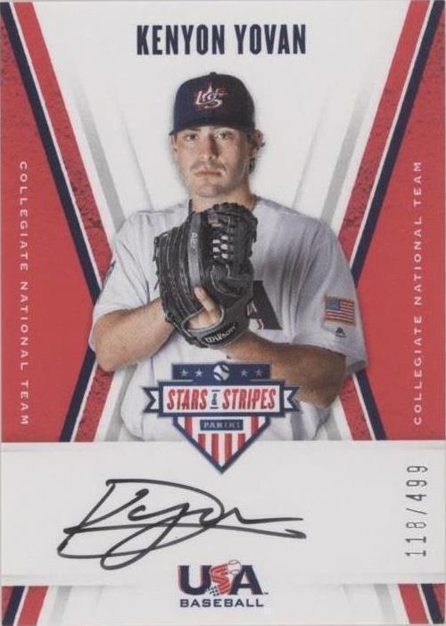 2019 Panini USA Baseball Stars & Stripes - Collegiate National Team ...