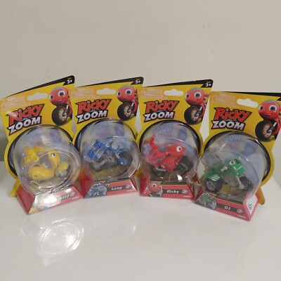 4 RICKY ZOOM Complete Set DJ Ricky Scootio Loop New Release Nick Jr ...