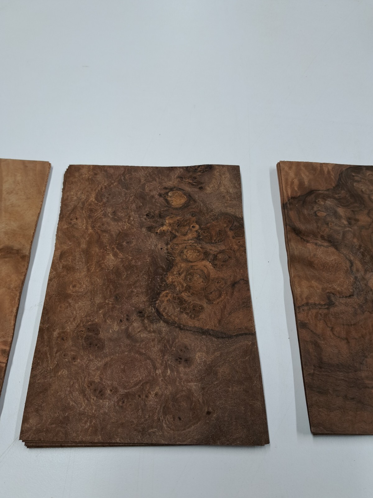 Wood Veneer Sample Pack - 10 PIECES 220mm x 150mm - for marquetry ...