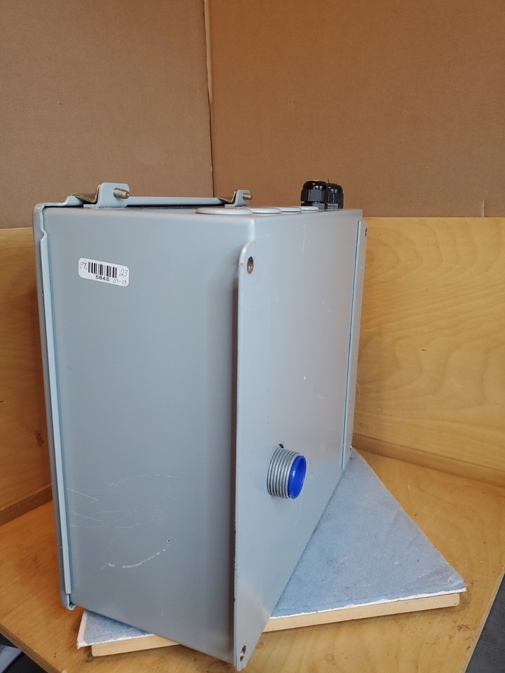 HOFFMAN A1212CH INDUSTRIAL CONTROL PANNEL ENCLOSURE 12X12X6 with ...