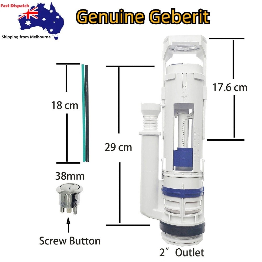 Genuine Geberit Impuls 250 Twico 1 Dual Flush Valve Toilet Cistern ...