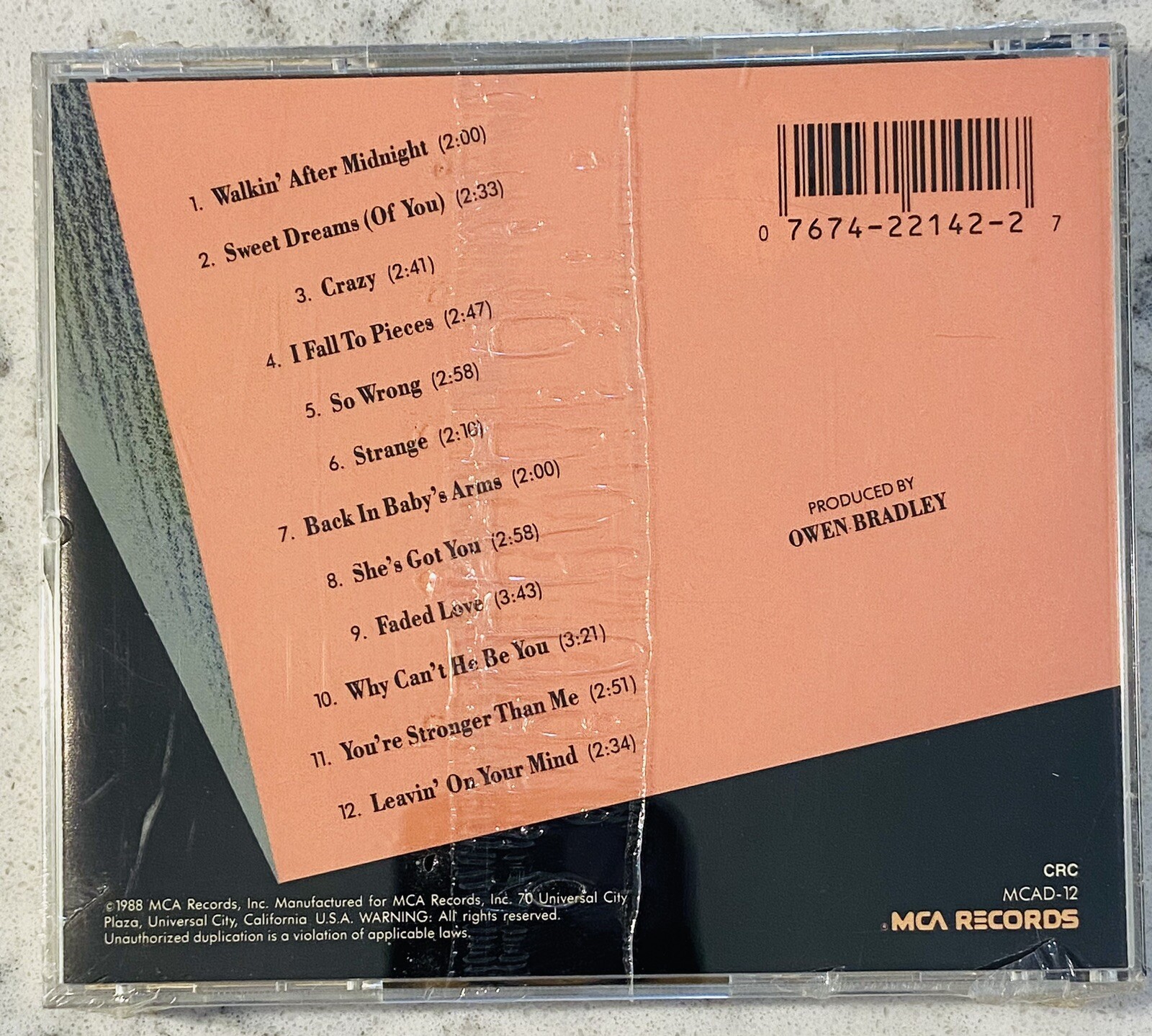 Live+at+the+Opry+by+Patsy+Cline+%28CD%2C+1990%29 for sale online | eBay