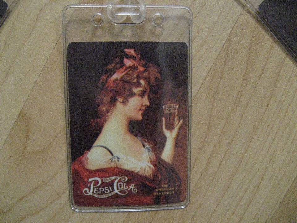 Pepsi Cola Luggage Tags - Repurposed Vintage Playing Card Luggage Name ...