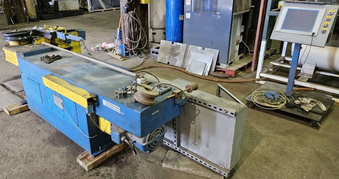 Pines #2 Hydraulic Rotary Draw Bender w/ Mandrels | eBay