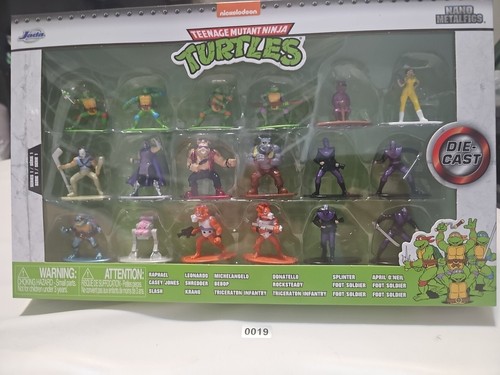 Nickelodeon Teenage Mutant Ninja Turtles TMNT Jada Nano Metalfigs 18 ...