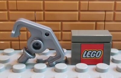 Lego Super Heros Flat Silver Minifigure Accessory Weapon Grappling Hook ...