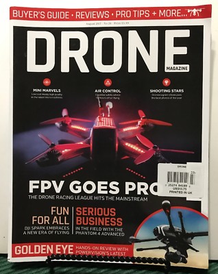 Drone Magazine FPV Goes Pro Buyer's Guide Tips August 2017 UK FREE ...