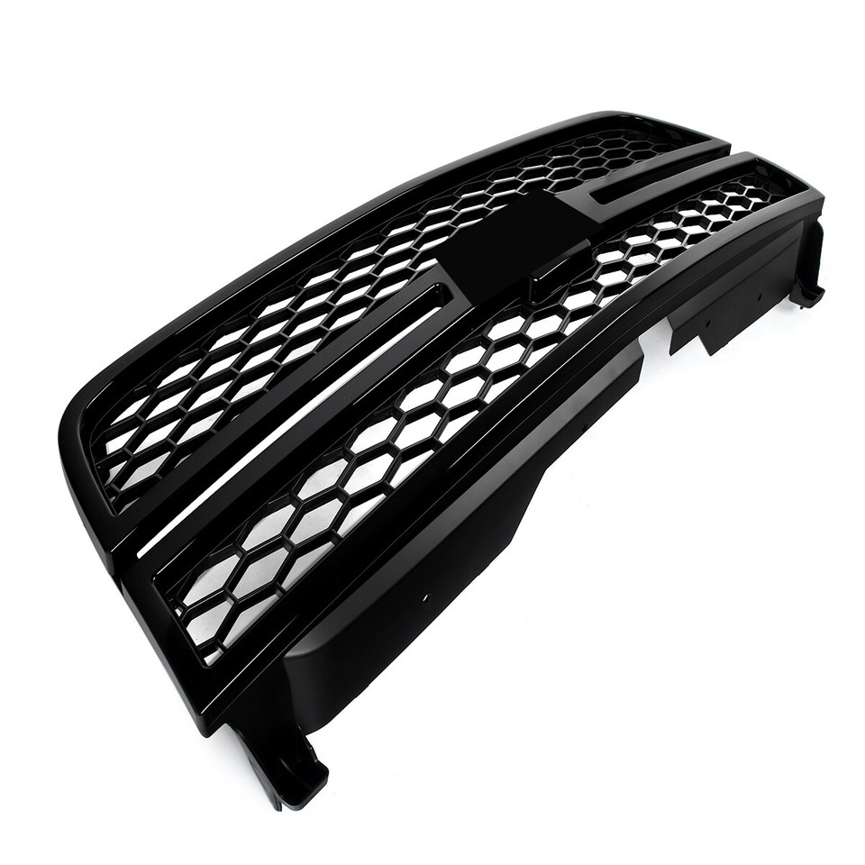 New Front Upper Black Grille Assembly Fits 2003-2007 Chevrolet ...