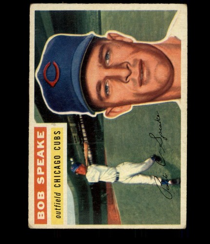 1956 BOB SPEAKE TOPPS #66 CUBS VG/EX *R1755 | eBay