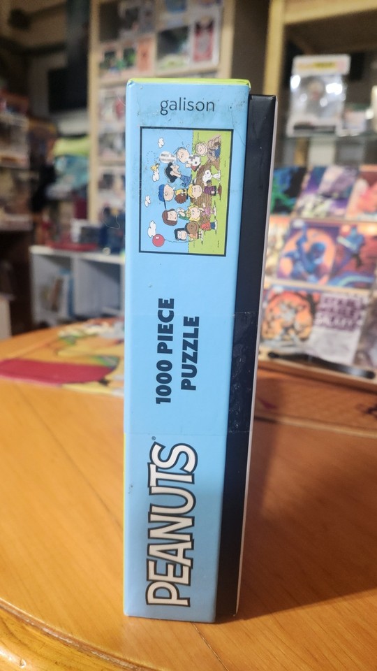 Peanuts 1000 Piece Puzzle - Galison 2025 Charlie Brown Snoopy Woodstock ...