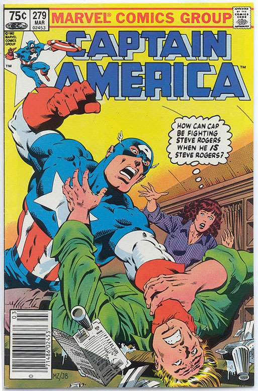 Captain America (1st Series, Canadian Edition) #279 FN; Marvel | J.M ...
